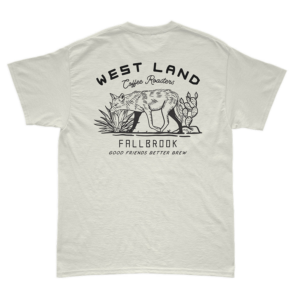 The Fallbrook Coyote Tee – West Land Coffee Roasters
